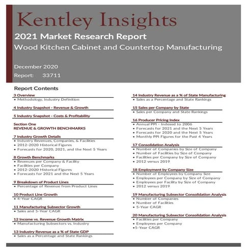 Kentley insights 2021 manufacturing report sample | PDF