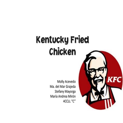 Kentucky fried chicken | PDF