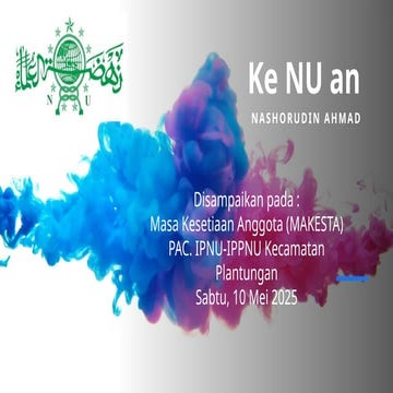 Ke NU an - Makesta PAC. IPNU-IPPNU .pptx