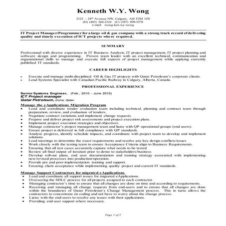 Ken Wong Resume | DOCX