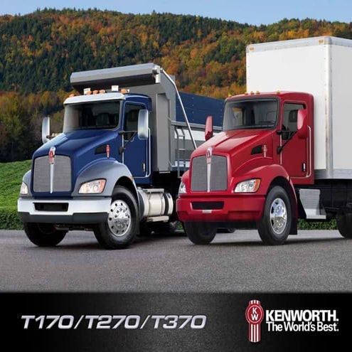 kenworth-t170-t270-t370 ficha técnica de especificaciones | PDF