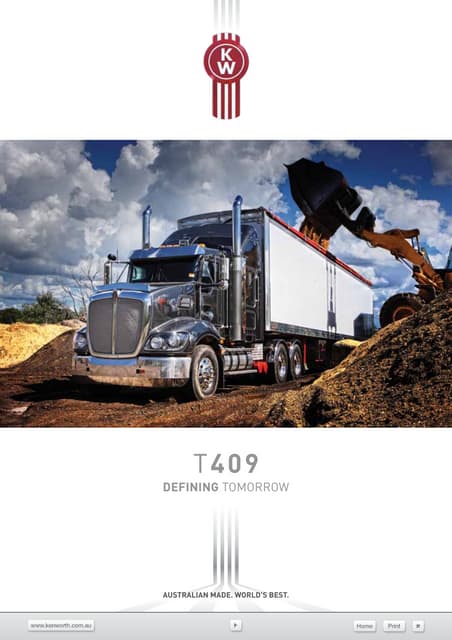 Kenworth T403 - Hallam Truck Centre | PDF