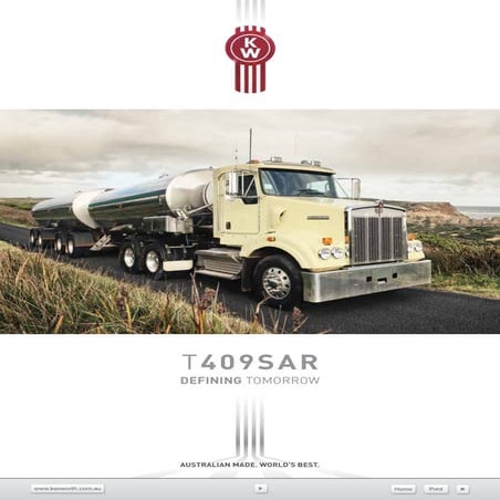 Kenworth T409 SAR - Hallam Truck Centre | PDF