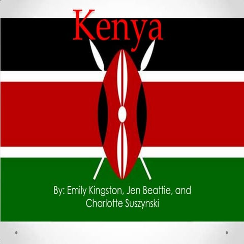 Kenyan Presentation | PPT