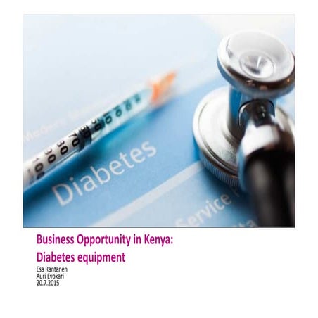 Kenya diabetes technology | PDF