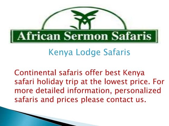 Kenya Safaris | PPT