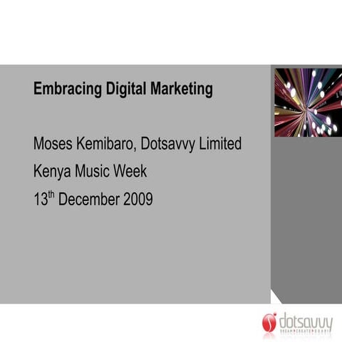 The Past, Present & Future of Kenya's Digital Transformation | PDF