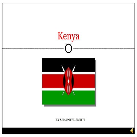 Kenya power point slideshare | PPT