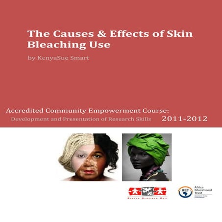 Causes & Effects of Skin Bleaching Publication 30 November 2012 By ...