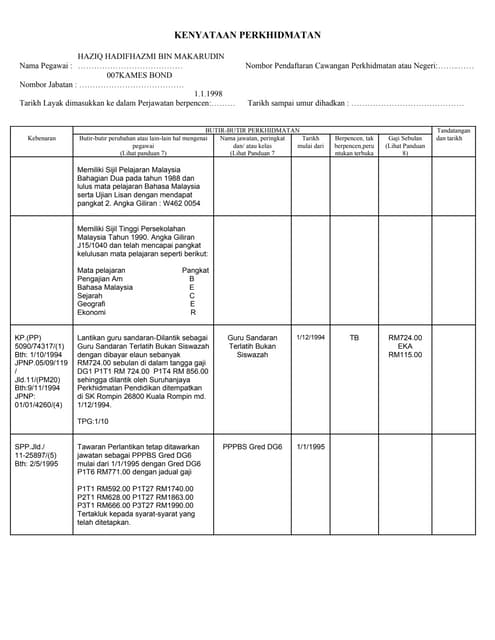 Panduan Penyediaan Sasaran Kerja Tahunan (SKT) | PDF