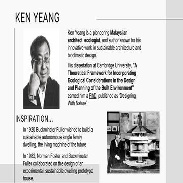 "Ken Yeang: Integrating Nature and Architecture" | PDF