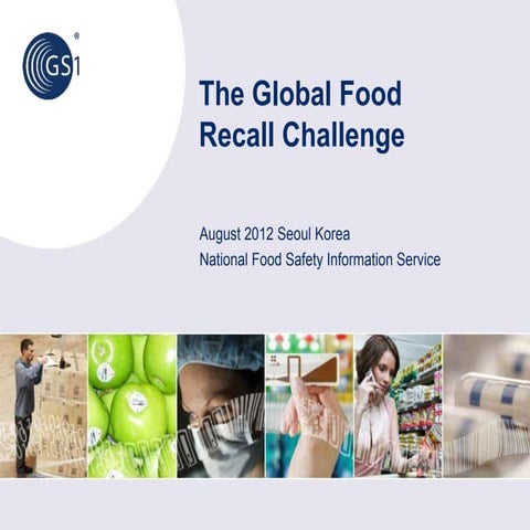 Food Safety: Effective Product Recall - using global standards | PPTX