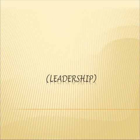 Materi power point Kepemimpinan leadership .ppt