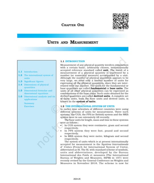 Units and measurements - Basic SI units | PPTX | Physics | Science