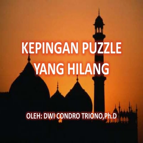 Kepingan puzzle (isi) | PPT