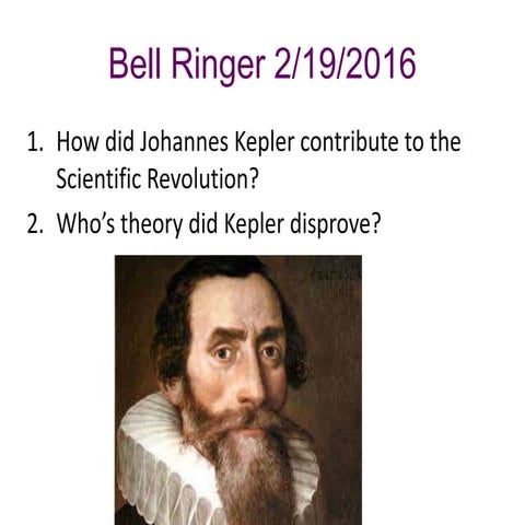 Kepler lesson | PPTX