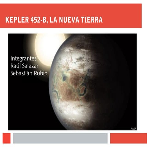 Kepler 452-B "La otra Tierra" | ODP