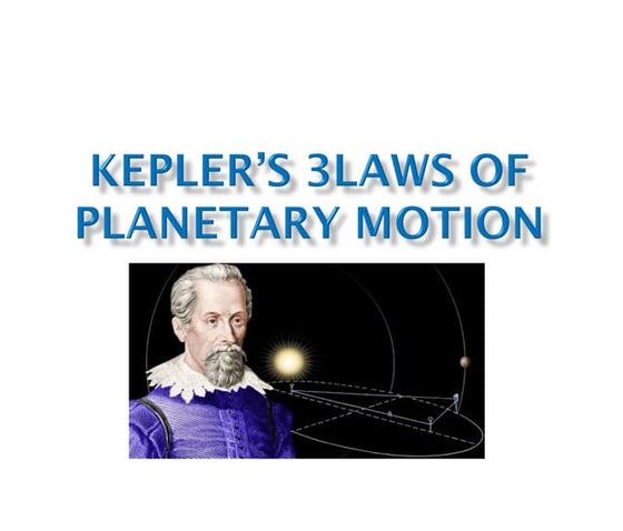 Kepler's Problems | PPT