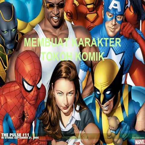 Membuat Karakter Tokoh Komik dengan DISC | PDF
