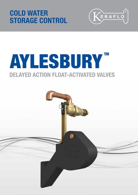 Keraflo Aylesbury K Type Float Valve - Spec Sheet | PDF