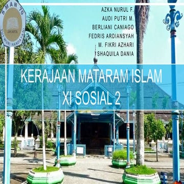 Kerajaan Mataram Islam | PPTX
