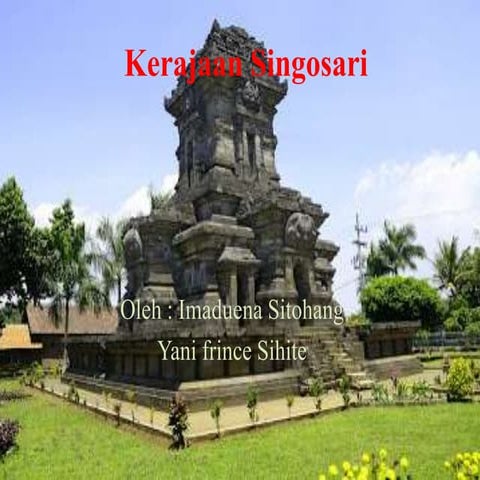 Kerajaan singosari | PPTX