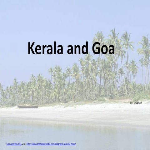 goa travel guide 13 | PPTX