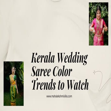 Kerala Wedding Saree Color Trends to Watch.pdf