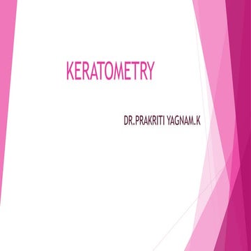 Keratometer: Principles, Procedure & Clinical Applications in Optometry ...