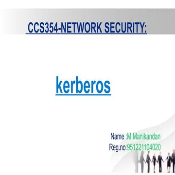 Kerberos full with detailed explanation tkerberos.ppt