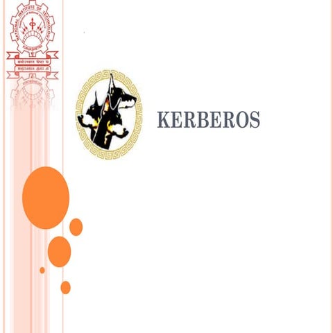 Presentation of Kerberos as per ECE scheme | PPT