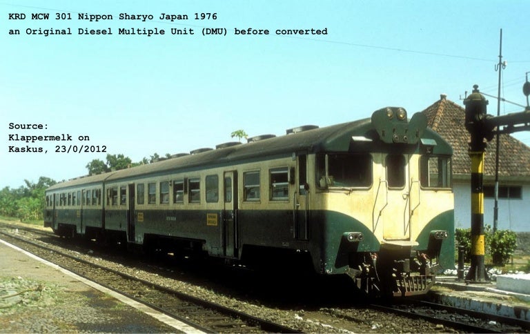 Kereta Api Lokal Bandung Raya: Gerbong Eks KRD MCW 301