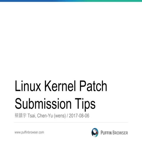 Linux Kernel Patch Submission Tips | PDF