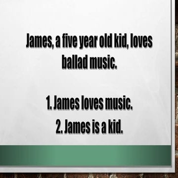 Kernel sentence | PPTX