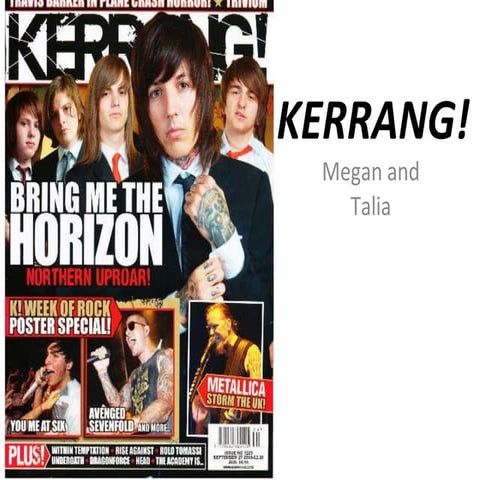 Kerrang Magazine media pack | PPTX