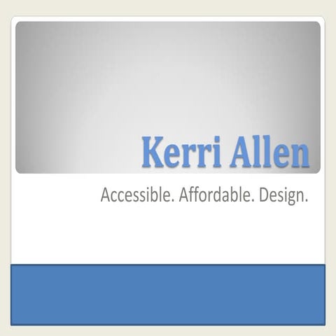 Kerri allen | PDF