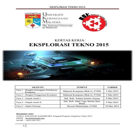 TAG NAMA URUSETIA DAN AJK PROGRAM | PDF