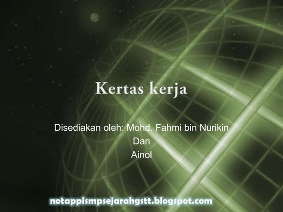 Panduan ringkas menulis kertas kerja | PDF