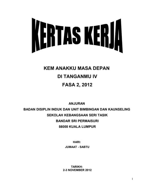 Kertas kerja-rancangan-integrasi-murid-untuk-perpaduan-rimup | DOC