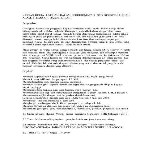 Kertas Kerja Ldp 2 Doc