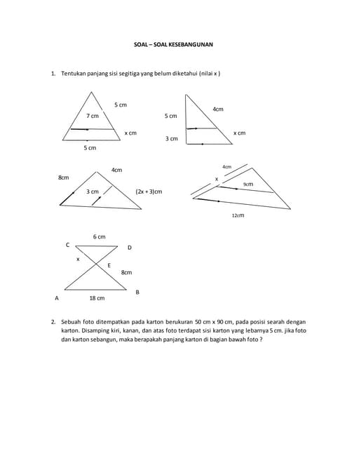 1. kesebangunan | PDF