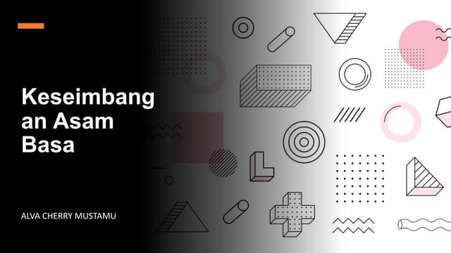 Keseimbangan asam basa | PPTX