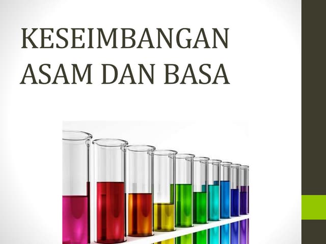 Keseimbangan asam basa | PPTX