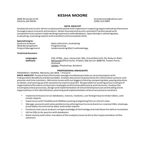 Kesha's resume2 | DOCX