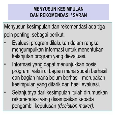 Teknik Menarik Kesimpulan Penelitian | PPT