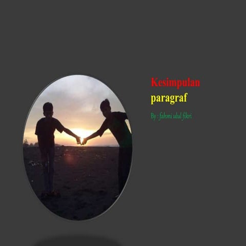 Kesimpulan paragraf | PPTX