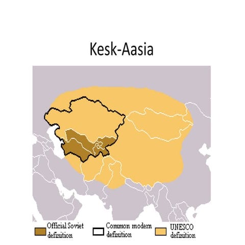 Kesk-Aasia ja Usbekistani ülevaade | PPTX