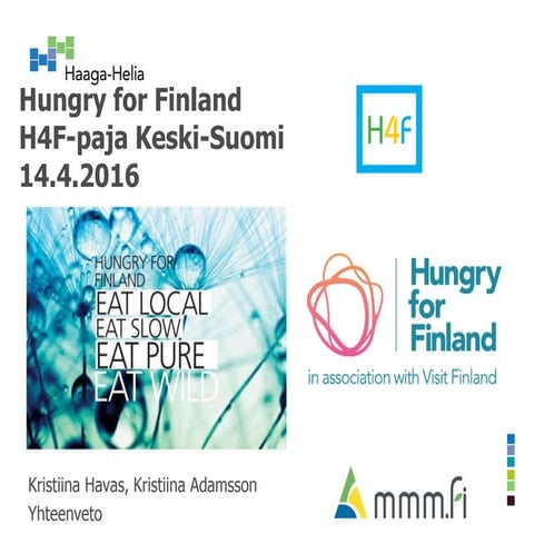 Keski-Suomi 14.4.2016, H4F-paja | PPTX
