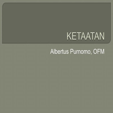 Ketaatan | PPTX