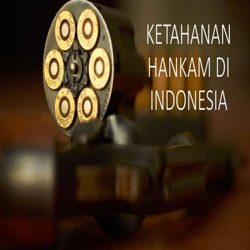 Ketahanan Pertahanan dan Keamanan di Indonesia | PPTX